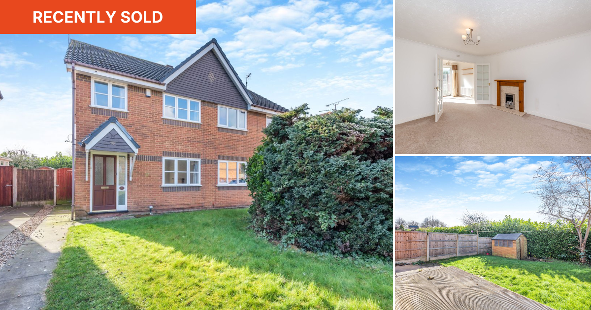 3 bed semi-detached house for sale in Housesteads Drive, Hoole, CH2 ...