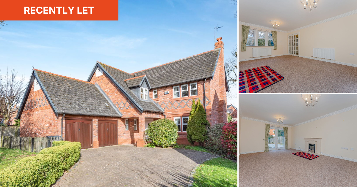 4 bed detached house to rent in Springfield Court, Higher Kinnerton ...